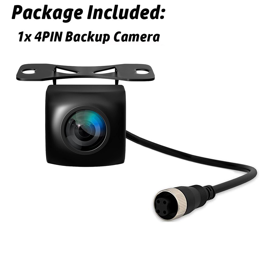 Waterproof 4 Pin Reverse Camera Car Rear View Backup Parking HD Night ...