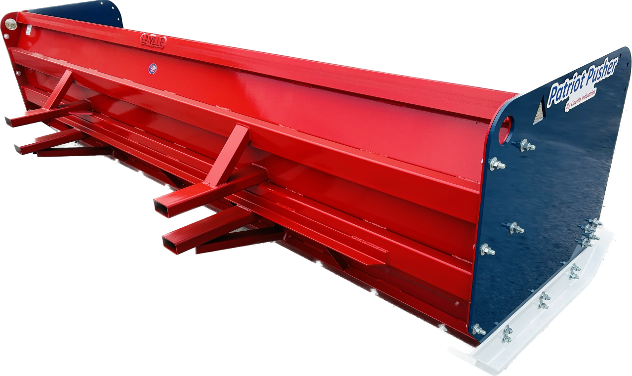 12' PATRIOT SNOW PUSHER BOX MADE IN USA, donation made to Disabled ...
