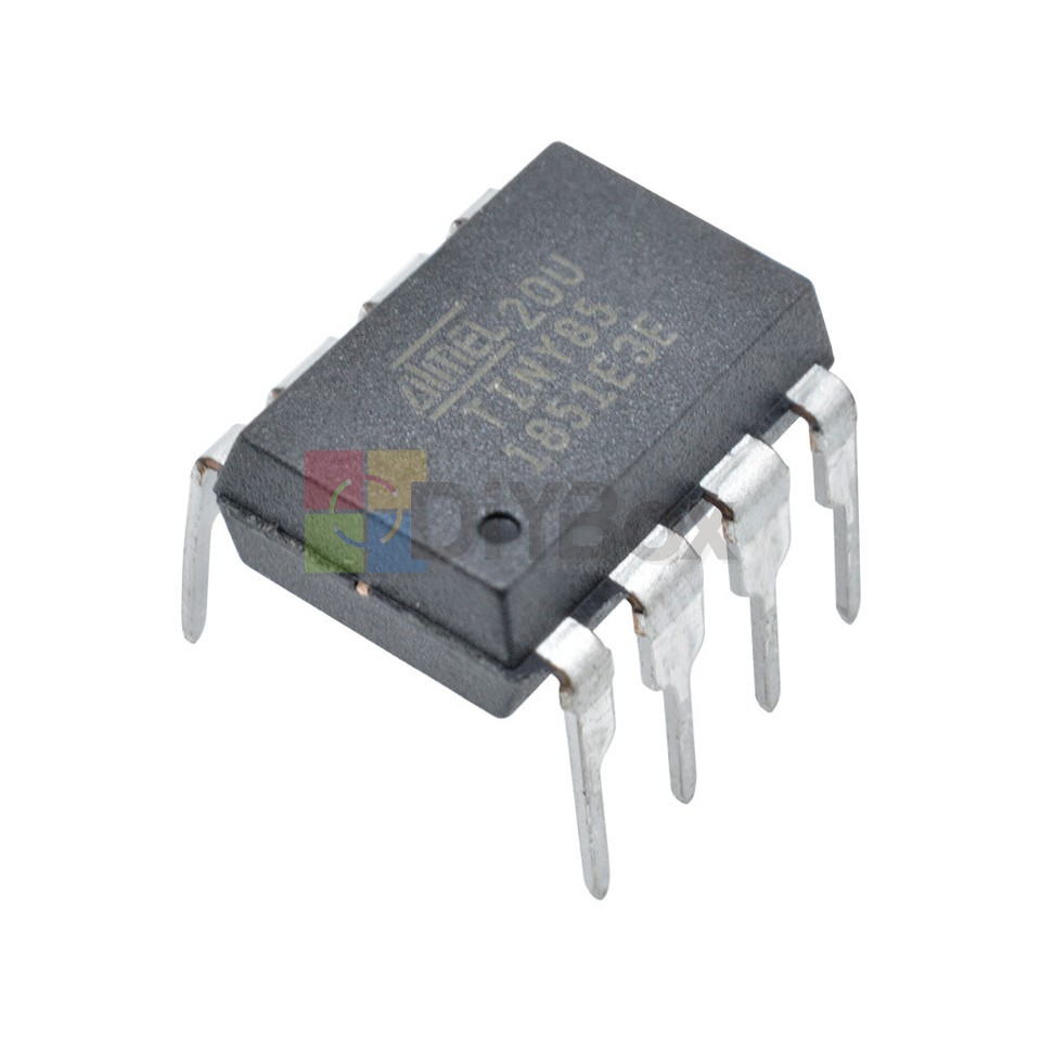 5PCS ATTINY85-20PU DIP-8 CHIP IC MCU 8BIT 8KB FLASH 8DIP | eBay