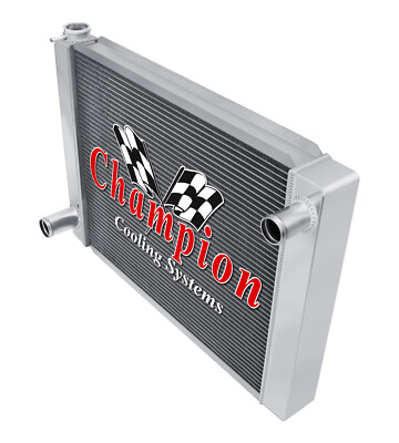 Cold Champion 3 Row Universal Crossflow 22" Core Radiator Ford Config # ...