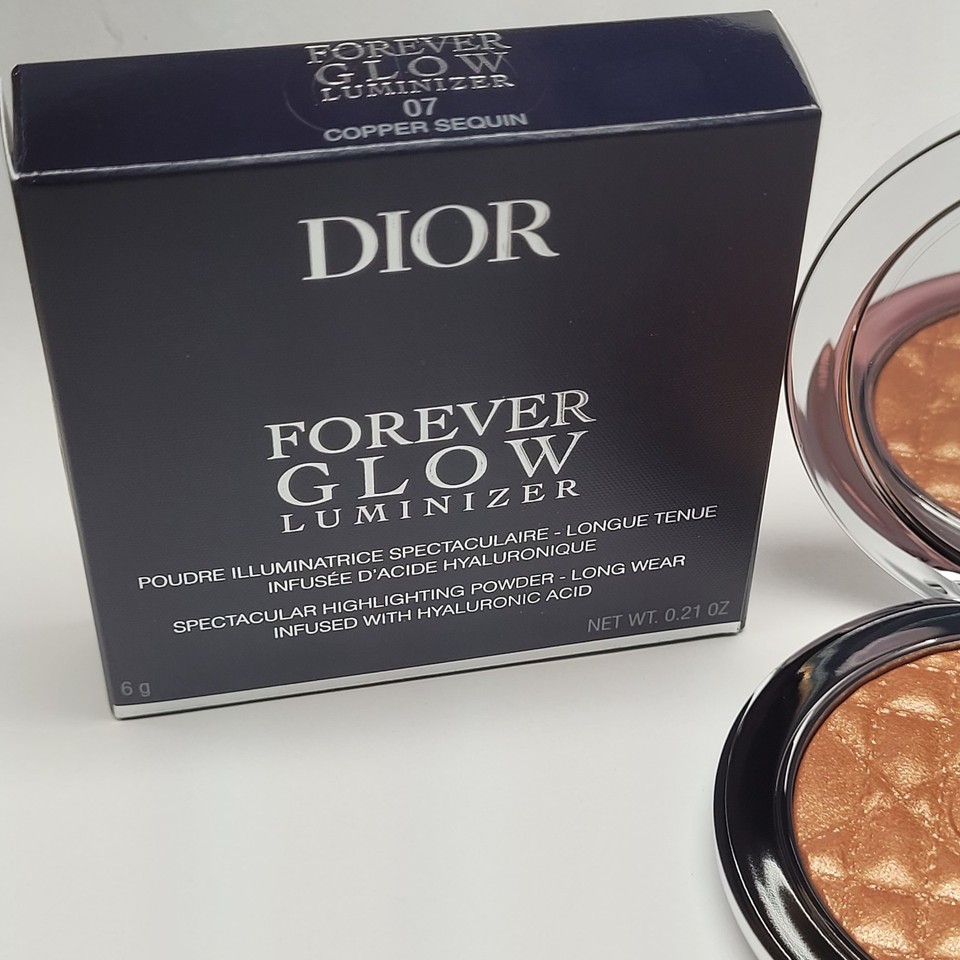 Dior Forever Glow Luminizer #07 Copper Sequin Gel Powder Highlighter ...