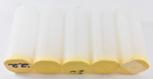 Lot of (5) Canada Silver Maple Leaf Tubes - EMPTY Yellow Caps | eBay