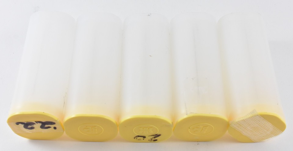 Lot (5) Canada Silver Maple Leaf Tubes - EMPTY Yellow Caps | eBay