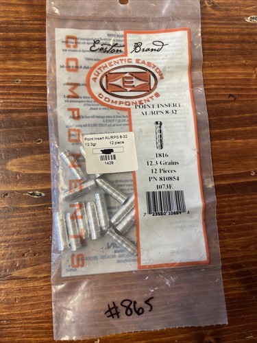 Easton Authentic Components Point Insert AL/RPS 8-32 1816 12.3 Grains ...
