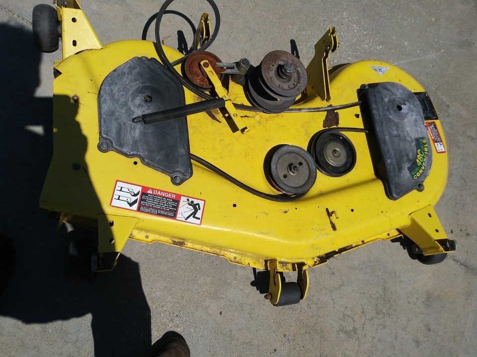 John Deere SST/18 SST/16 48 Inch Deck 48C Convertible | eBay