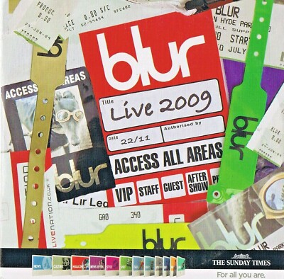 Blur - Live 2009 - Music CD - N/Paper TST | eBay UK