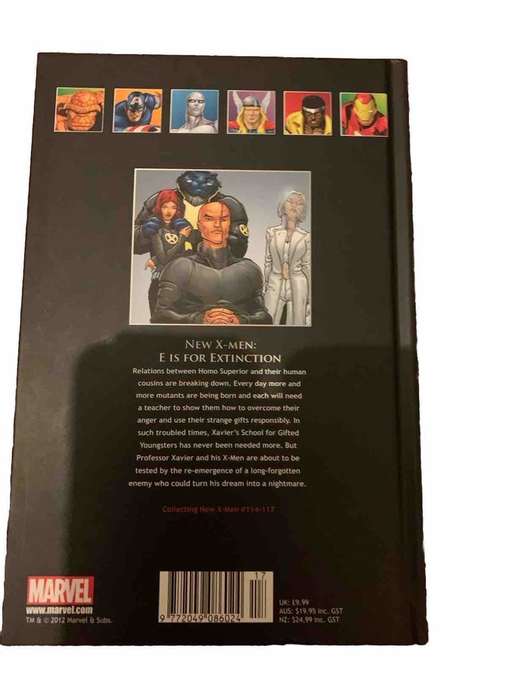New X-Men E Is For Extinction - 2012 Graphic Novel Grant Morrison ...