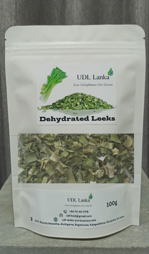 Organic Dehydrated / Dried Leeks Flakes (5-7mm) Premium Quality / Grade ...