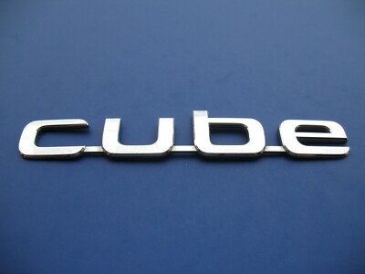09 10 11 12 13 14 NISSAN CUBE REAR TRUNK LID EMBLEM LOGO BADGE SIGN ...