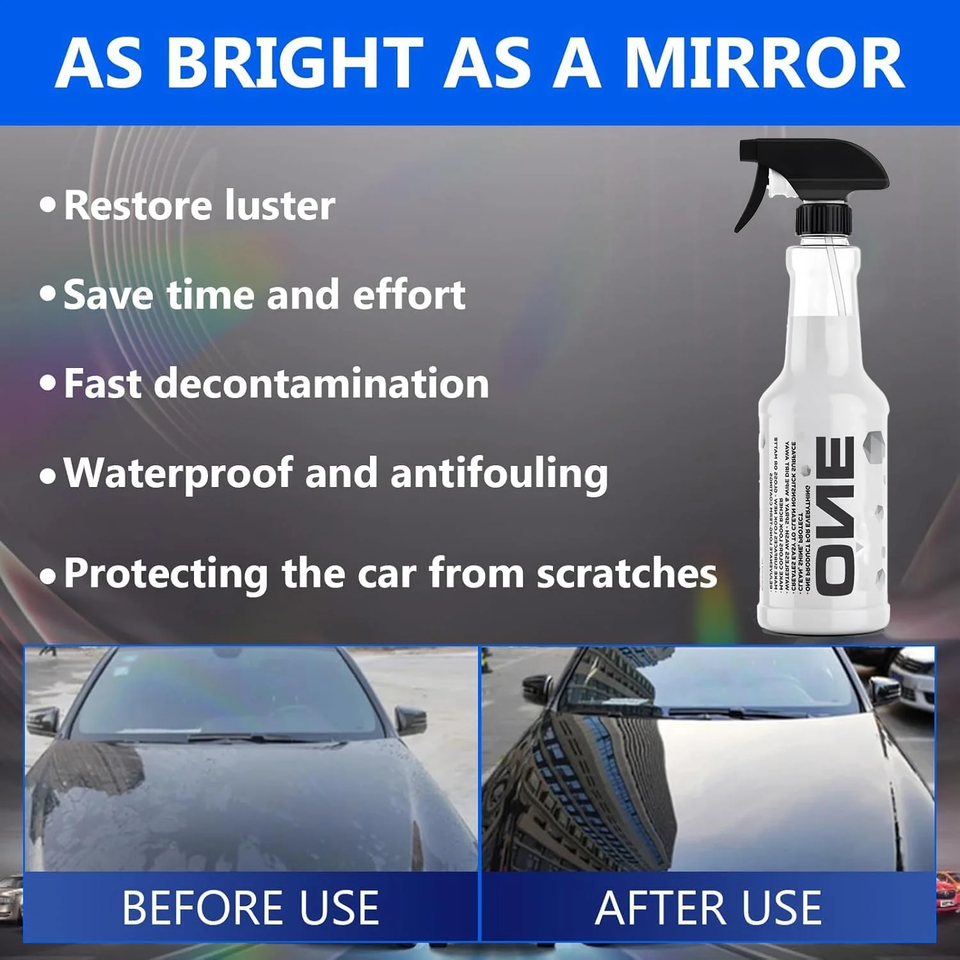 Maxlone Car Spray Coating Agent Quick Spray & Wipe Multi Functional New | eBay