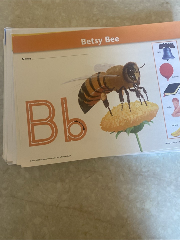 Abeka Language Development Teacher Guide Visual Cards And Letters And ...