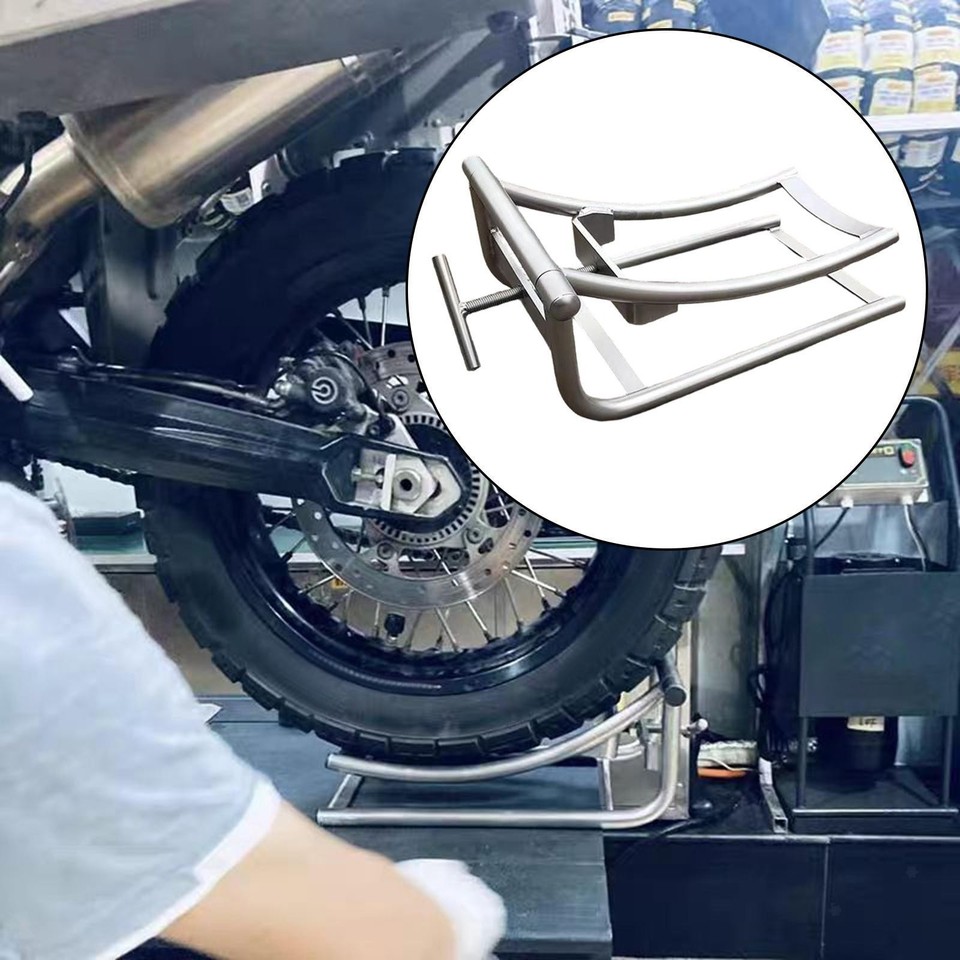 Motorcycle Repair Wheel Lift Stand Heavy Duty Premium Tire Repair Tool ...