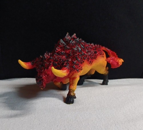 Schleich Eldrador Creatures Fire Bull Collectible Fantasy Figure 42493 ...