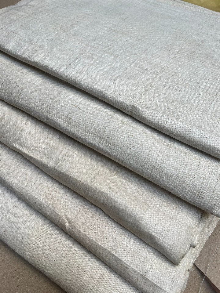 Natural Handwoven Vietnamese Raw Hemp Hmong Ethnic Fabric from Vietnam ...