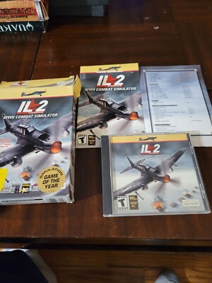 IL-2 Sturmovik WWII Combat Simulator, Simulation Game (Ubisoft, 2001 ...