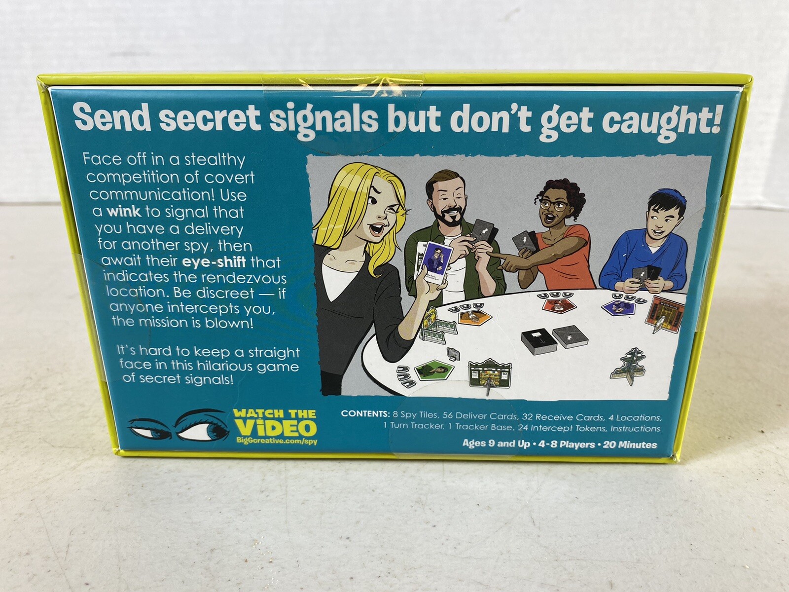 Shifty Eyed Spies - A Sneaky Game Of Sending Signals Card Board Game ...