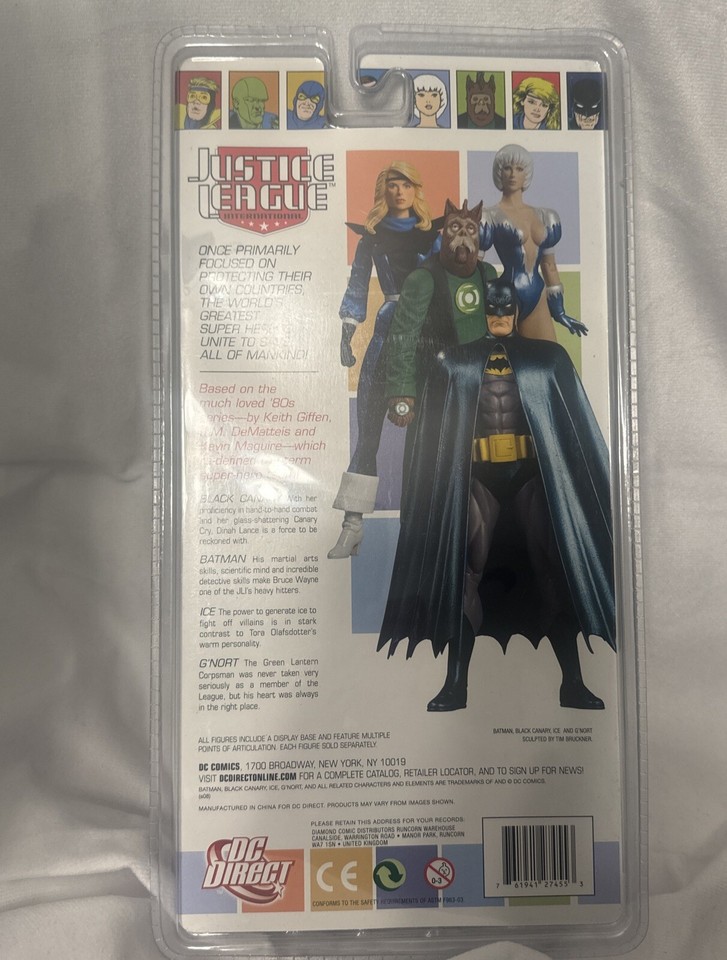 DC Direct Collectibles Justice League International Series 1 ICE action ...