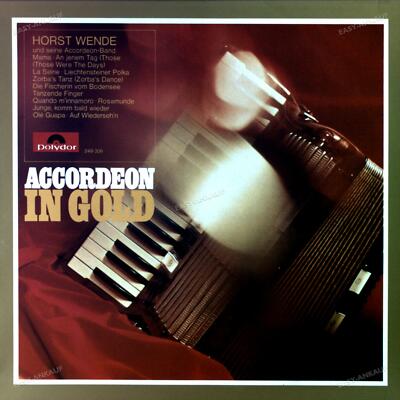Horst Wende Und seine Accordeon-Band - Accordeon In Gold LP (VG+/VG+ ...
