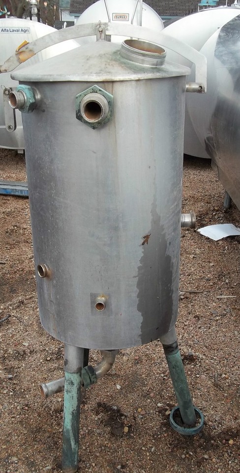 55 Gallon Round Stainless Steel Vat with Lid | eBay