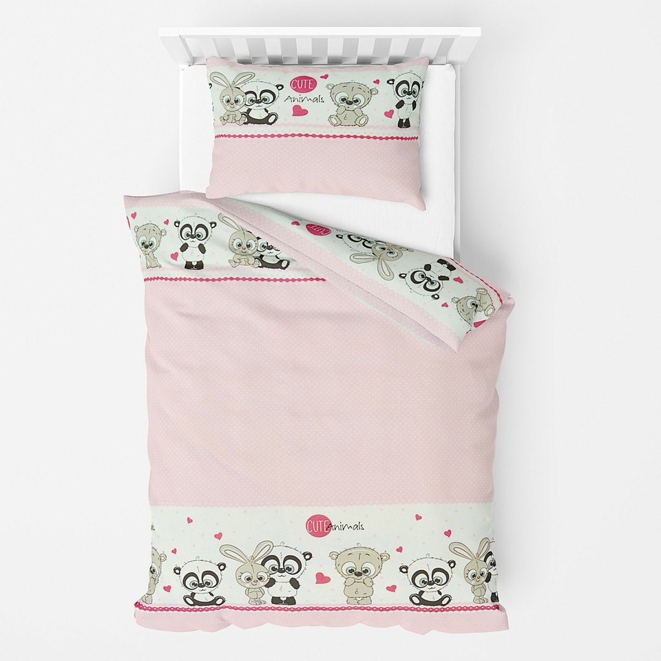 Cot Cot bed Toddler Bed Bedding Set Curtains Nursery Baby Boys Girls ...