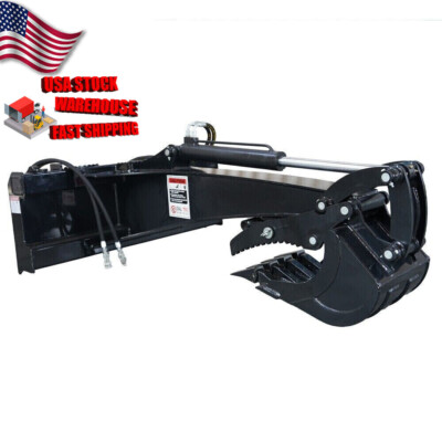 Fast Shipping! 15" Skid Steer Front Hoe & Backhoe Attachment - Ideal ...