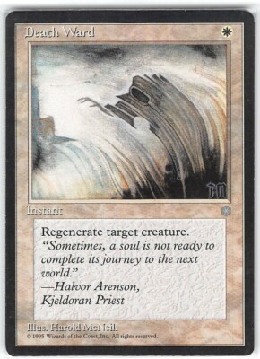 Death Ward *Common* Magic MtG x1 Ice Age MP | eBay