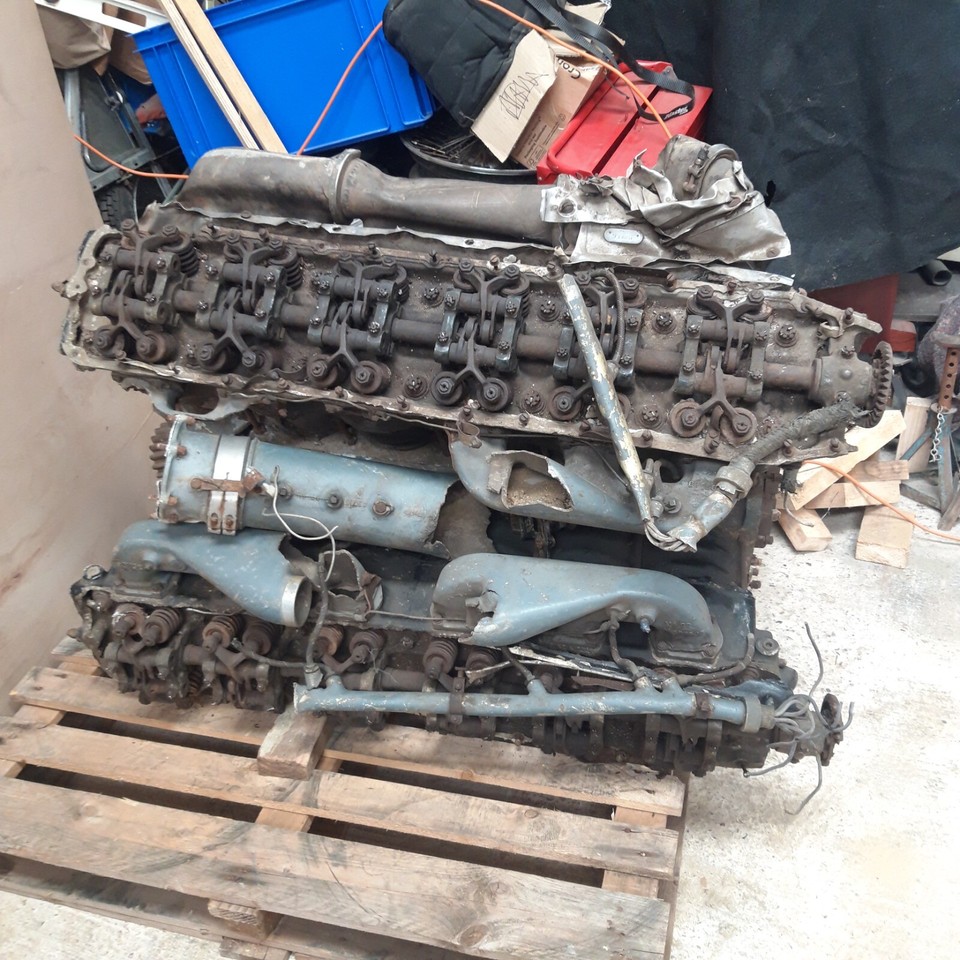 USAAF P-38 Lightning 41-7678 Allison V-1710 V12 Engine Aircraft Relic ...