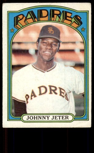 1972 Topps Johnny Jeter A Baseball Cards #288 | eBay