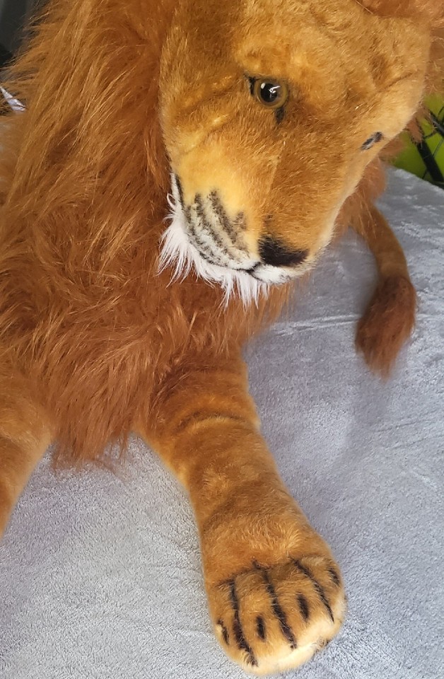 Giant 79" Melissa & Doug Jumbo Lion Stuffed Animal Large Toy Plush Cat ...