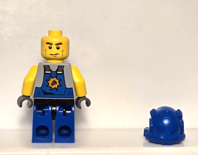 LEGO Power Miners Minifigure Power Miner Doc (Genuine) | eBay