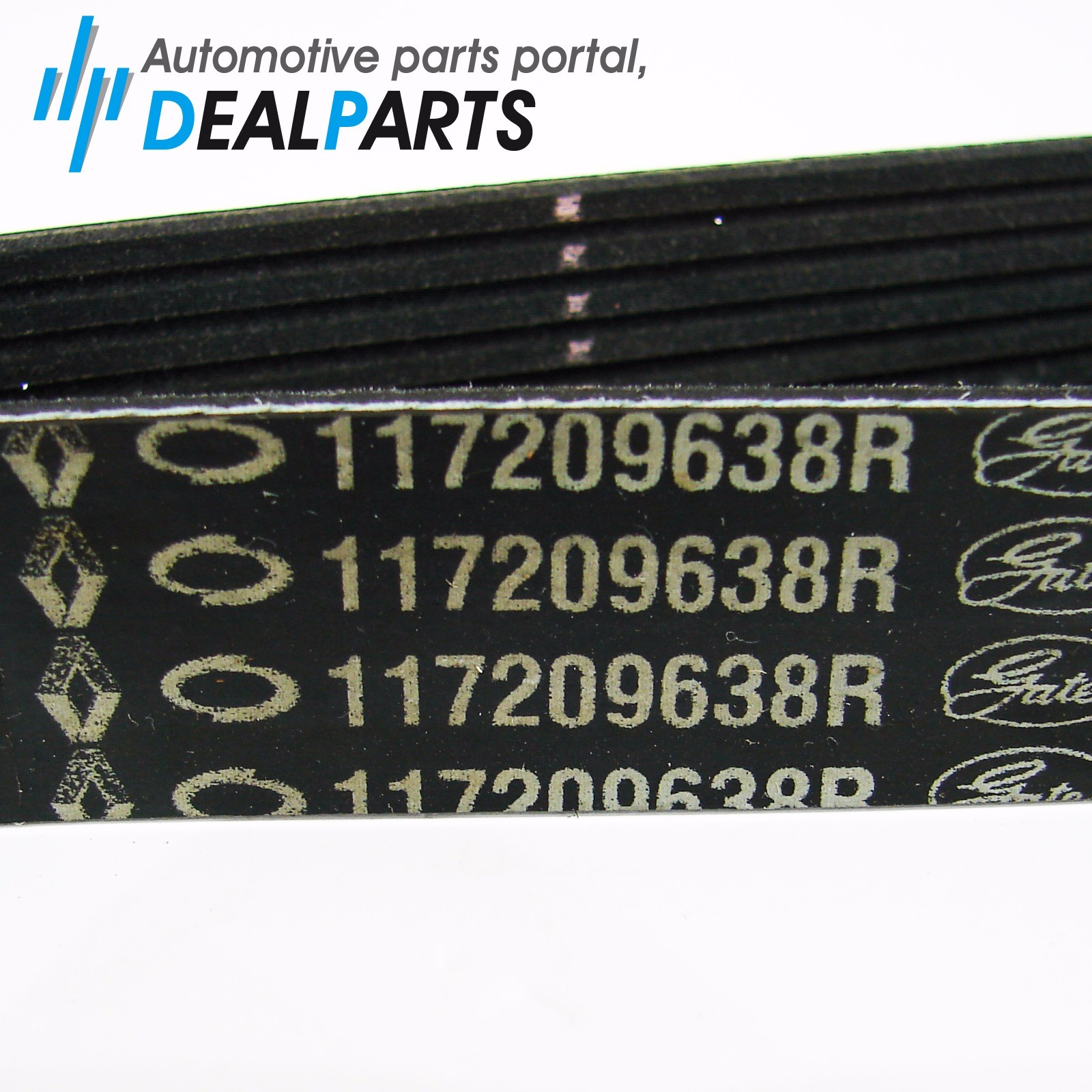 Genuine Renault Serpentine Belt 11720-9638R, 7PK1140 | eBay