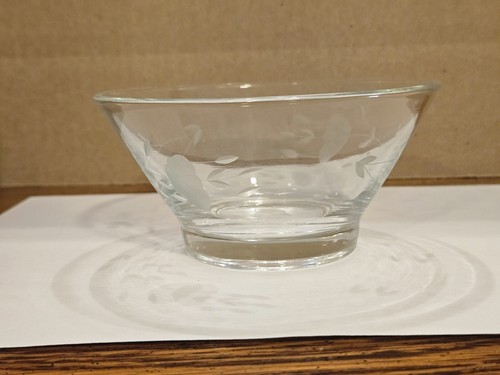 Vintage Princess House Etched Glassware Collection Small 5” Bowl | eBay