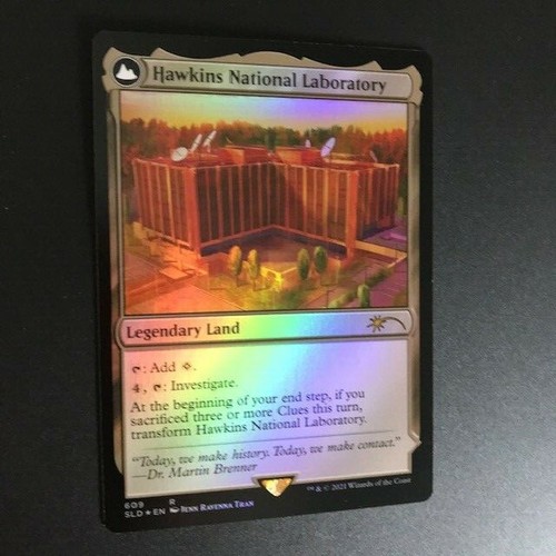 Hawkins National Laboratory The Upside Down FOIL Secret Lair Stranger ...