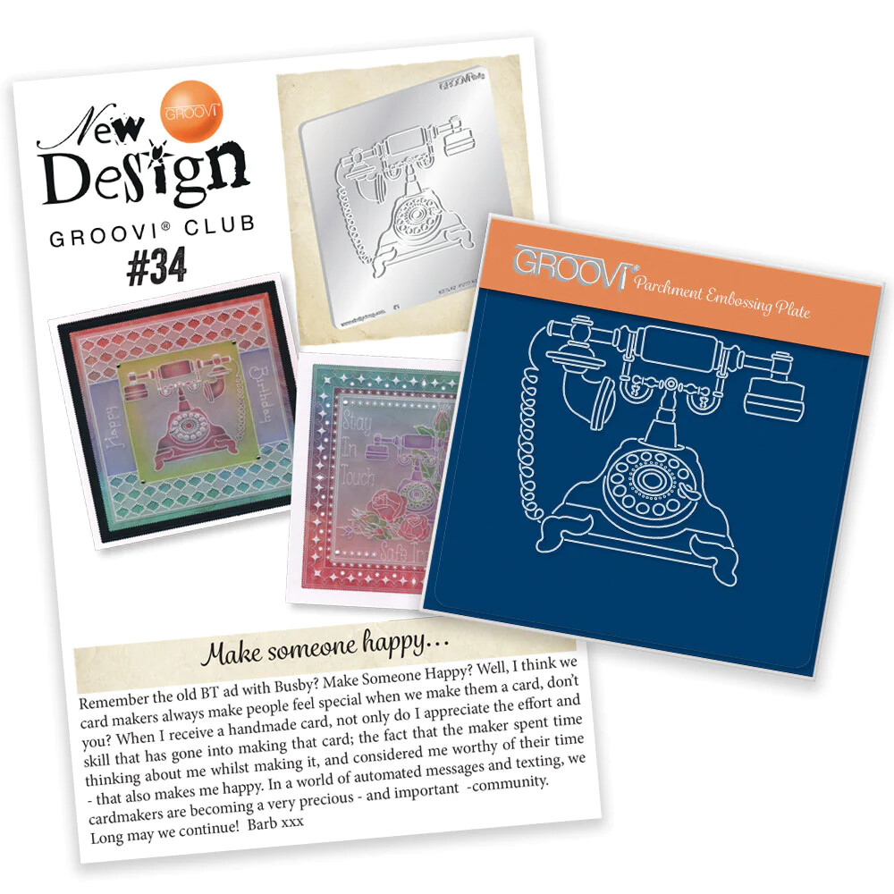 Clarity Stamp Groovi Plates - New Design Club A6 Square Baby Plates | eBay