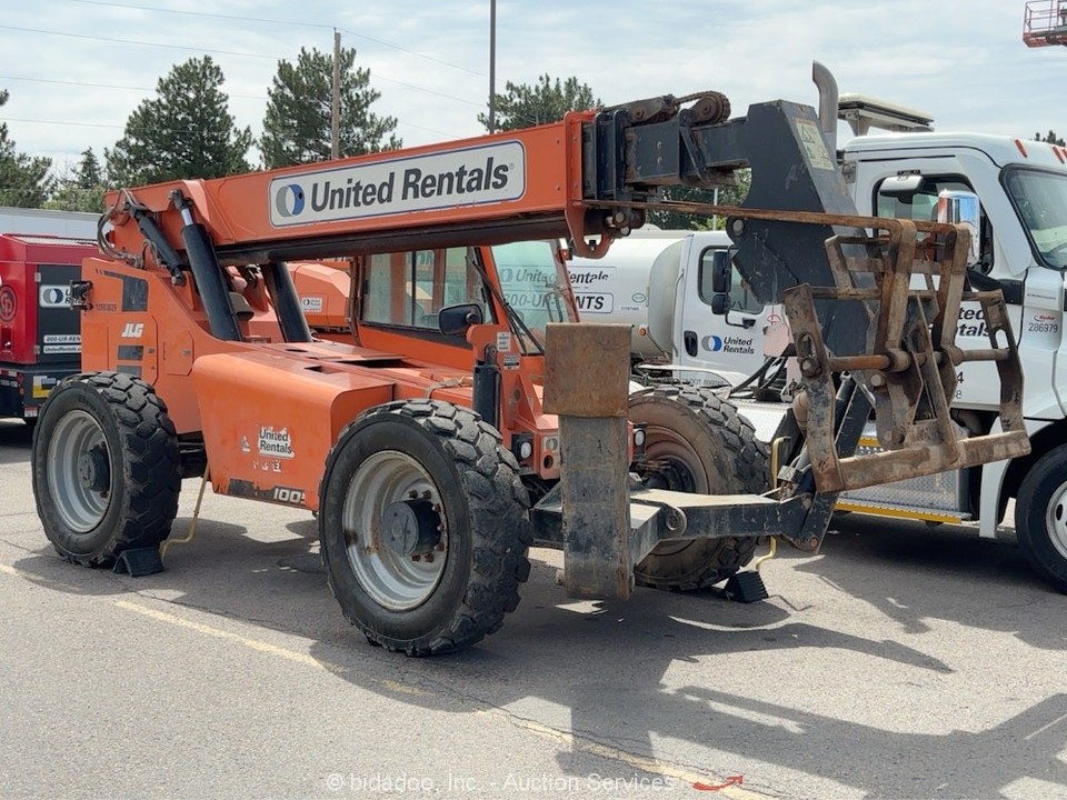2019 JLG 10054 54' 10K Telescopic Reach Forklift Cab Telehandler -Parts ...