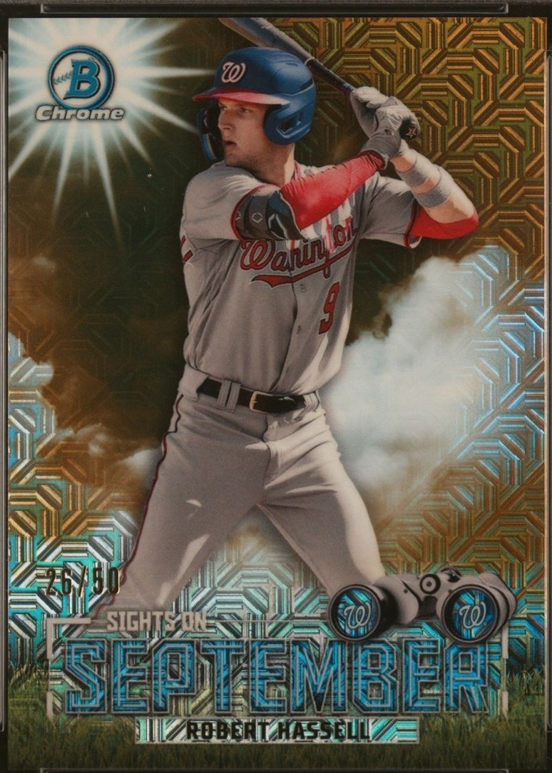 2023 Bowman - Sights on September Robert Hassell #SOS-13 Gold Refractor ...