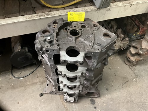 Used Small Block Chevy 4 Bolt Main Block .040 Over Bore | eBay