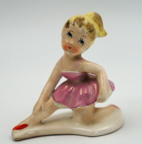 Vintage Ballet Dancer Figurine Mid Century 1950s Pixie Ballerina ...