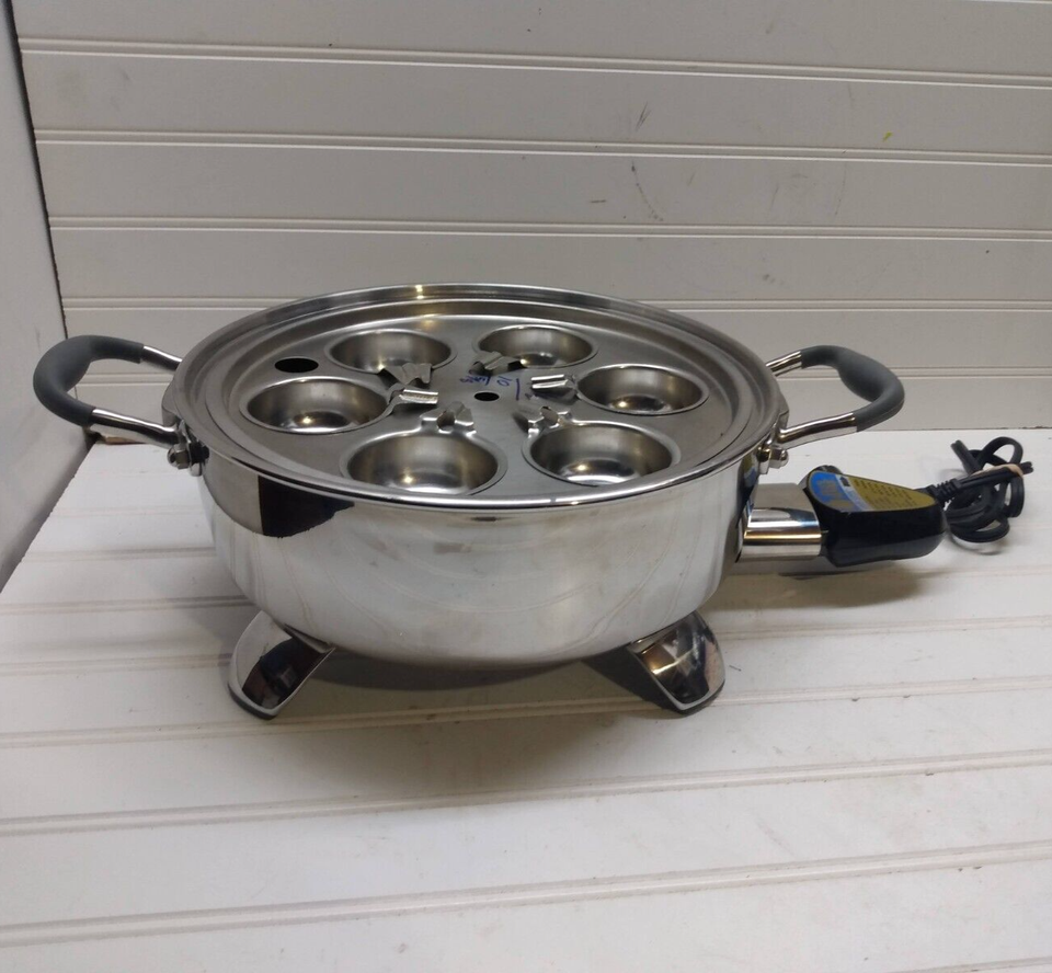 Royal Prestige 5 Qt Electric Multi-Cooker Rice Fryer Roaster Egg ...
