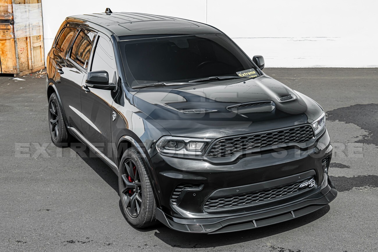 For 21-Up Dodge Durango SRT Hellcat Performance Track Front Bumper Lip ...