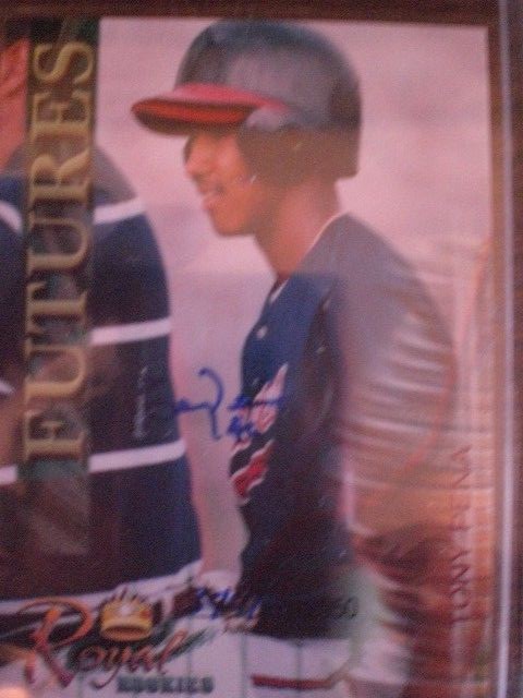Tony Pena 2000 royal Rookie signed autograph FUTURES CARD | eBay