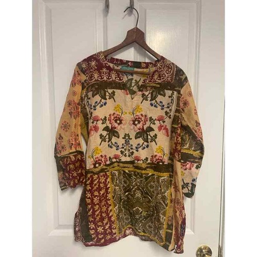 Antica Santoria by Giacomo Cinque floral patchwork tapestry tunic SIZE SMALL | eBay