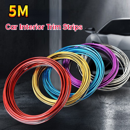 5M Car Interior Trim Strips Plating Flexible Auto Edge Moulding Line ...