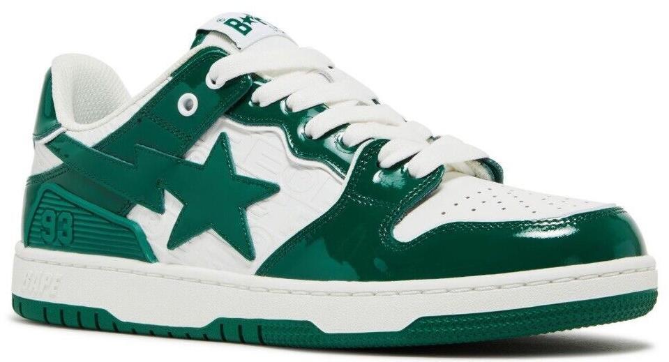 Size 9 - A Bathing Ape BAPE Sk8 Sta #5 Luxury Sport Monogram - Green ...