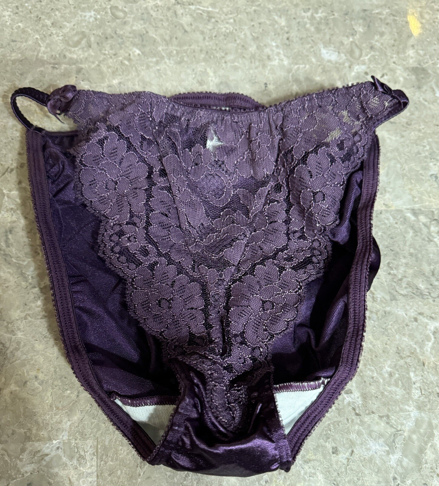 VINTAGE SECOND SKIN STRING BIKINI PANTY! SIZE LARGE.… - Gem
