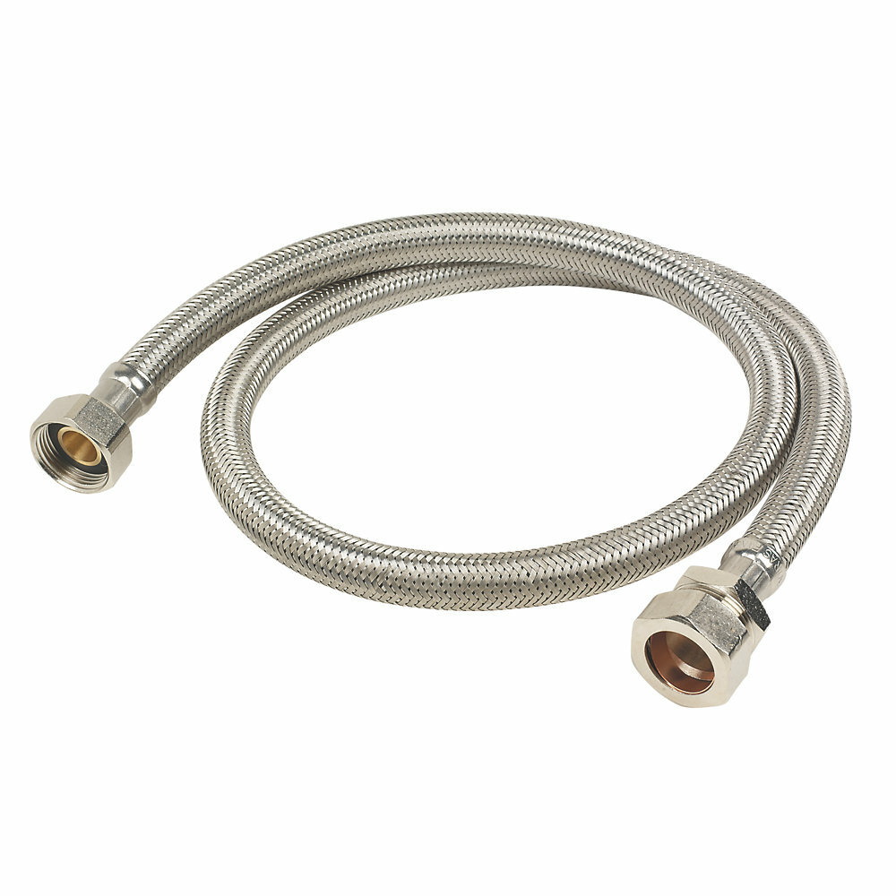 1.5m 1.25m Basin Hose Pipe Flexible Tap Connector Flexi Monobloc Mixer ...