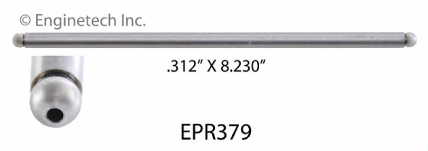 Chevy Chevrolet 396 402 427 454 Bbc (16) Enginetech Push Rods 1965 ...