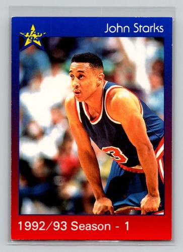 1993-94 Star #41 John Starks New York Knicks Basketball Card | eBay