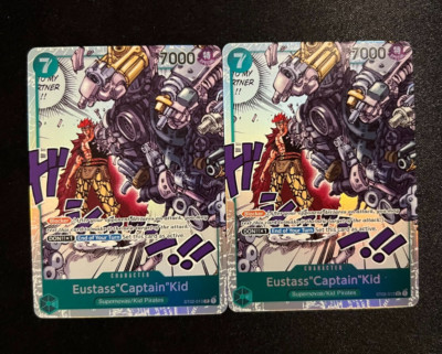 Eustass"Captain"Kid ST02-013 x2 Starter Deck 2: Worst Generation Foil | eBay