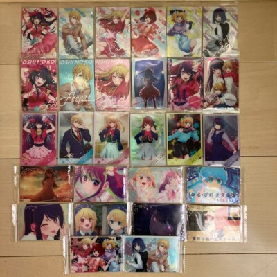 Oshi no Ko Wafer Card Complete set All 28 types BANDAI Japan New from ...